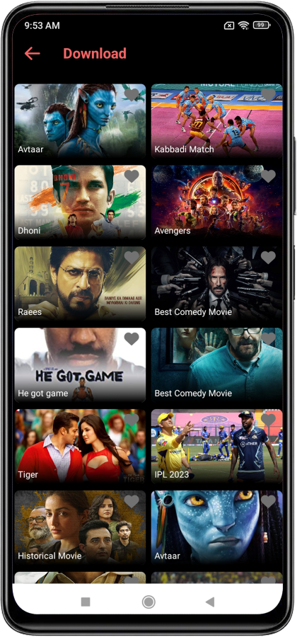 OTT Platform - Live TV & Movies App | Web Series App | Video Streaming React Native iOS/Android ...